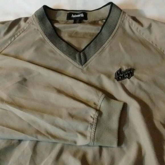 Ashworth | Jackets & Coats | Ashworth Mountain Dew Embroidered Logo Lge ...